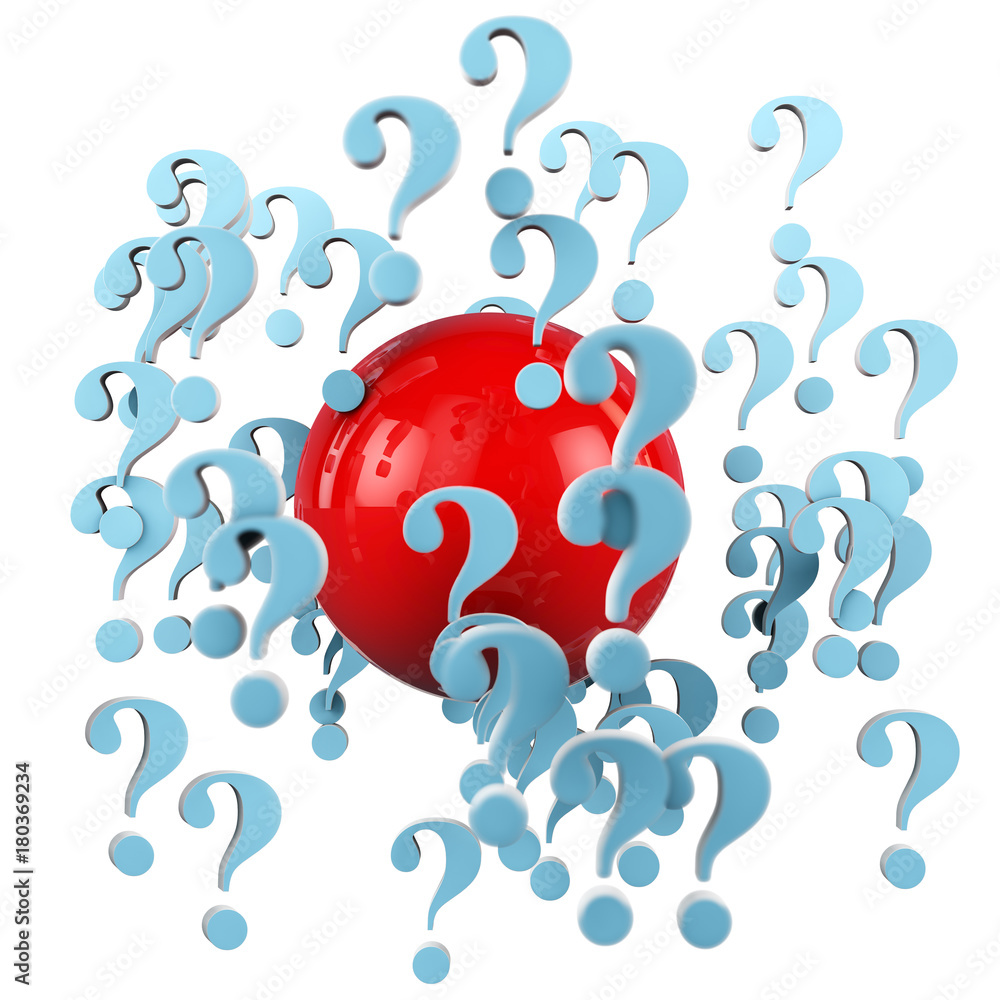 Signos De Interrogación 3d