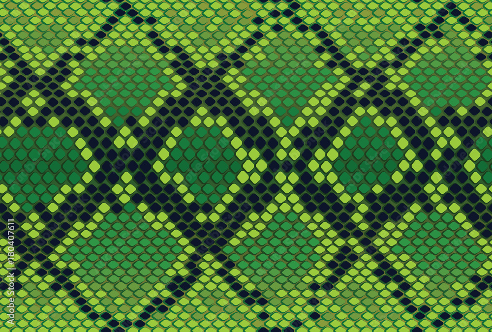 Vector seamless texture with a reptile skin, snake skin Stock Vector ...