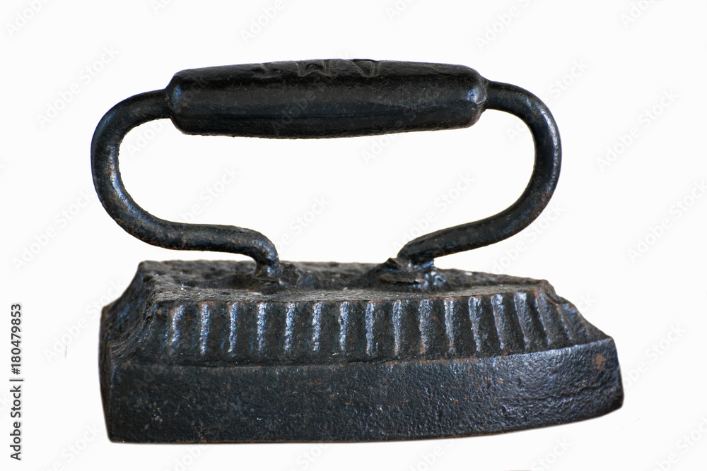 Old iron, Antique iron. Stock Photo | Adobe Stock