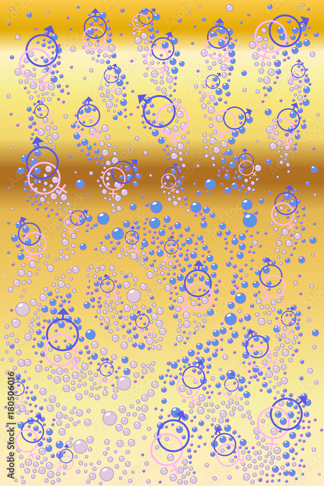 Girl and Boy Background Stock Vector | Adobe Stock