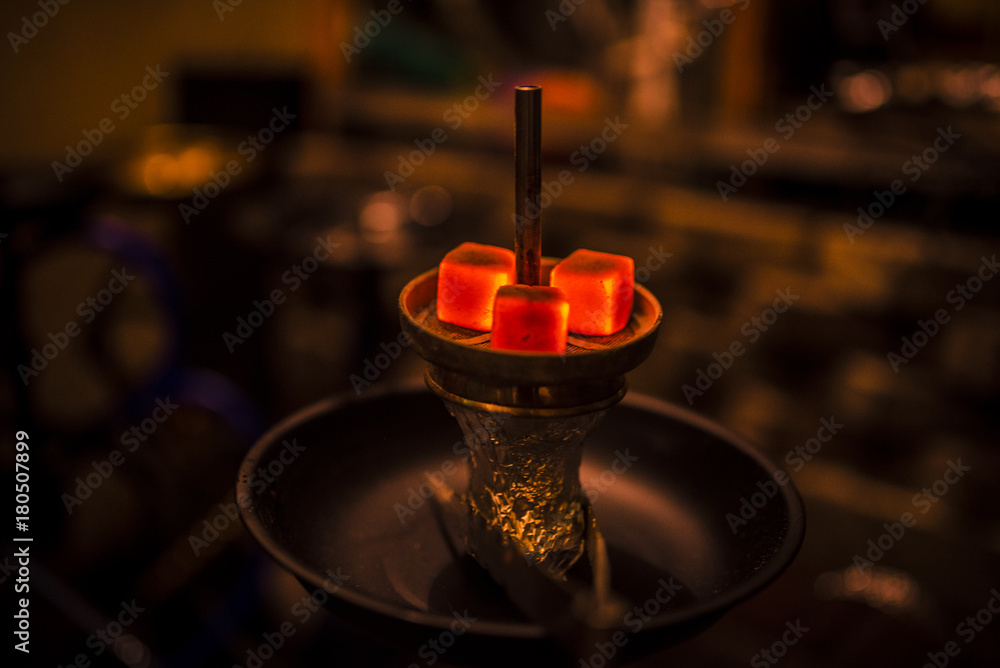 Shisha Hookah Kokoskohle Stock Photo | Adobe Stock