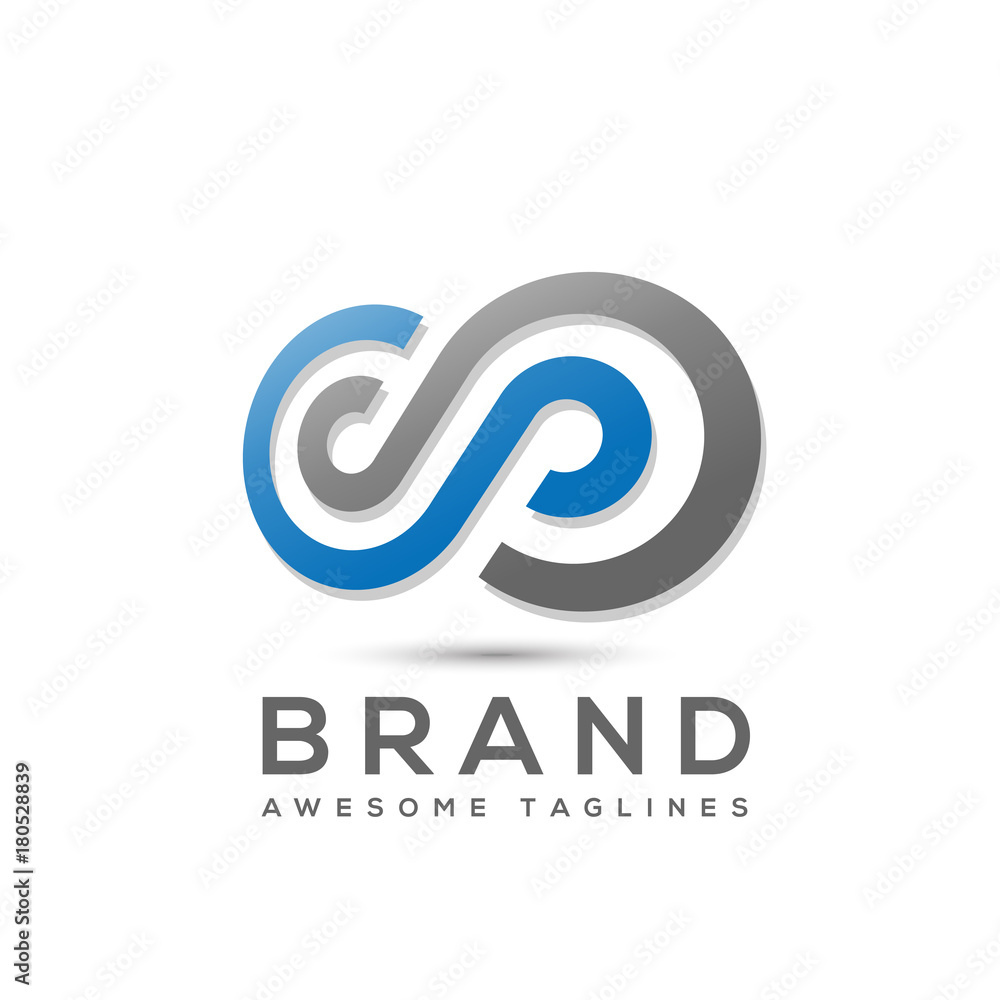 Infinity logo Design,letter s Infinity logo Vector Logo template, loop ...