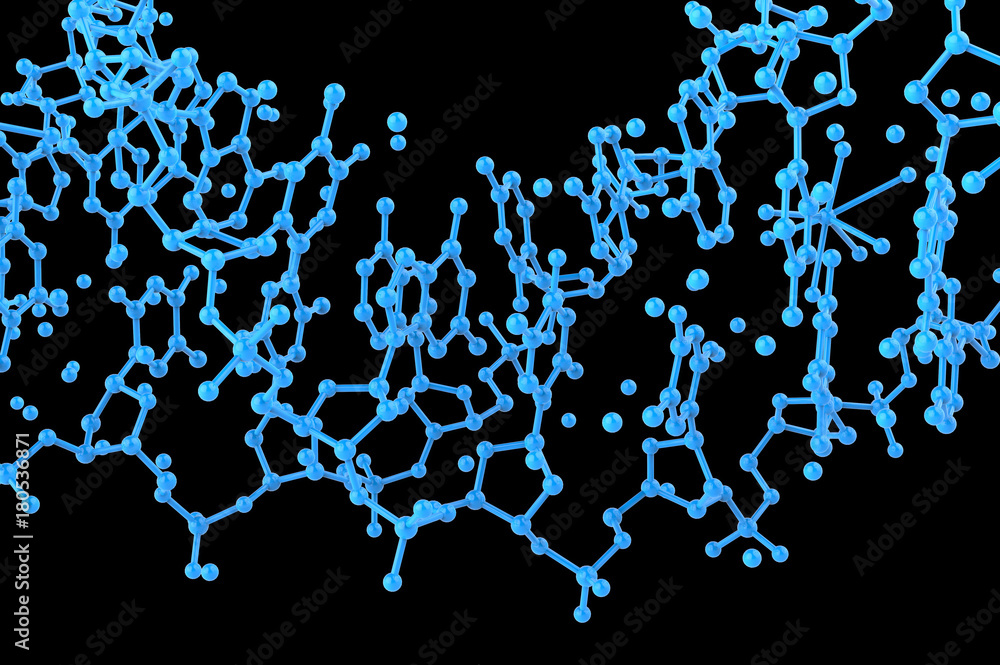 Smart science healthcare , neutral network technology concept. Abstract ...