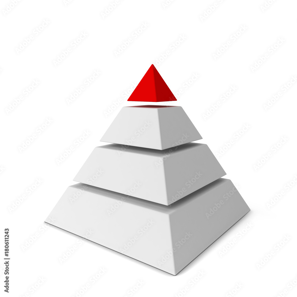 Sliced pyramid chart Stock-Illustration | Adobe Stock Sliced pyramid chart Stock-Illustration | Adobe Stock