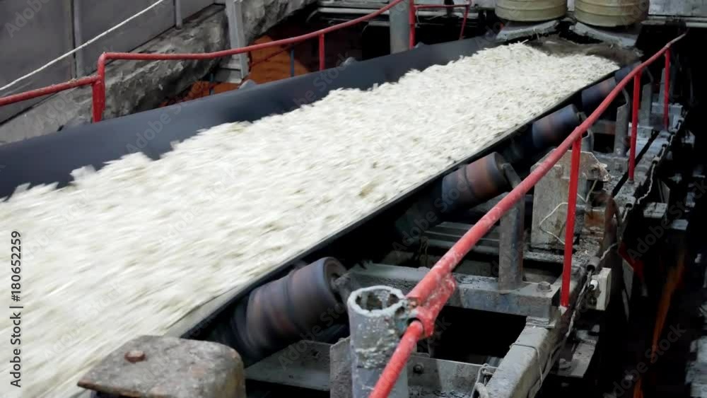 Industrial premises sugar factory. Sugar refinery. Industrial buildings ...