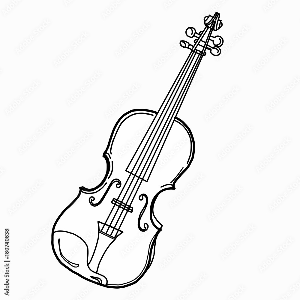 Fiddle Drawing