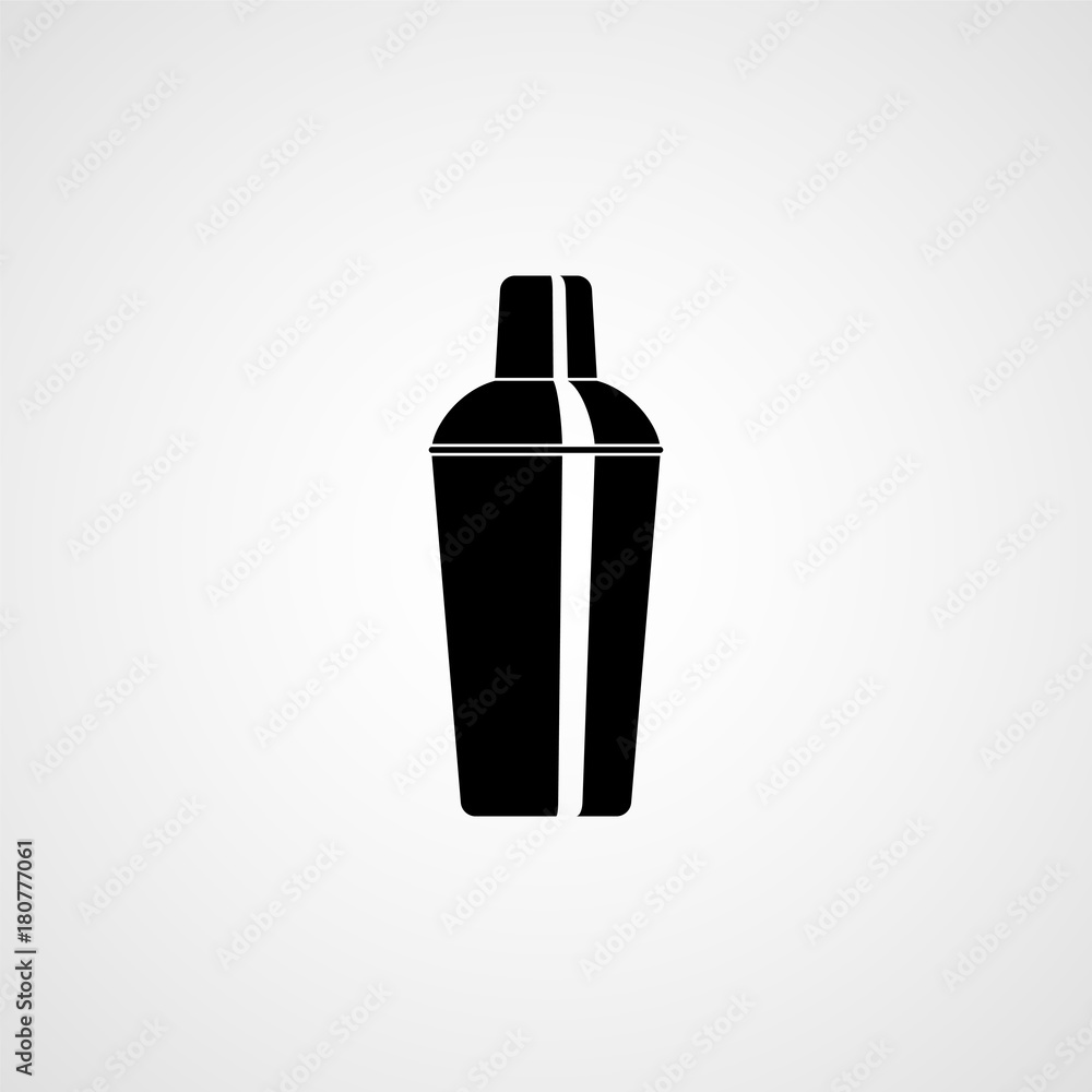 Cocktail shaker. Vector icon Stock Vector | Adobe Stock