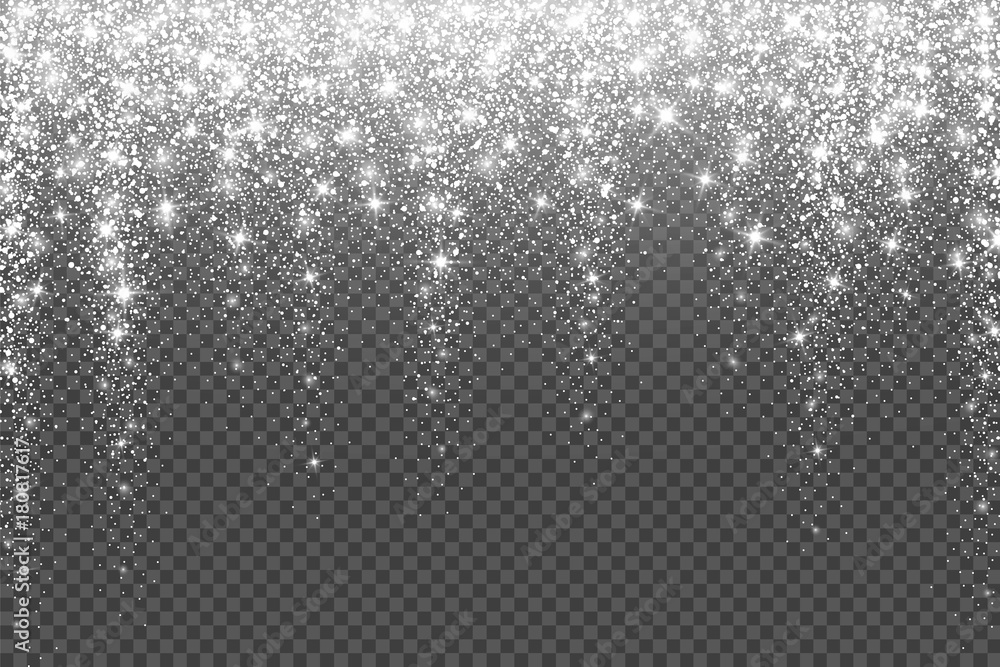 Snow frost Effect on Transparent Background . Abstract bright white ...