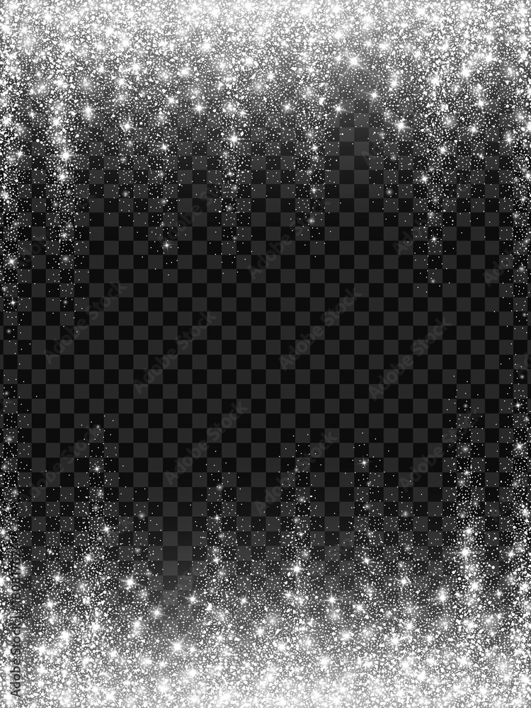 Snow frost Effect on Transparent Background . Abstract bright white ...