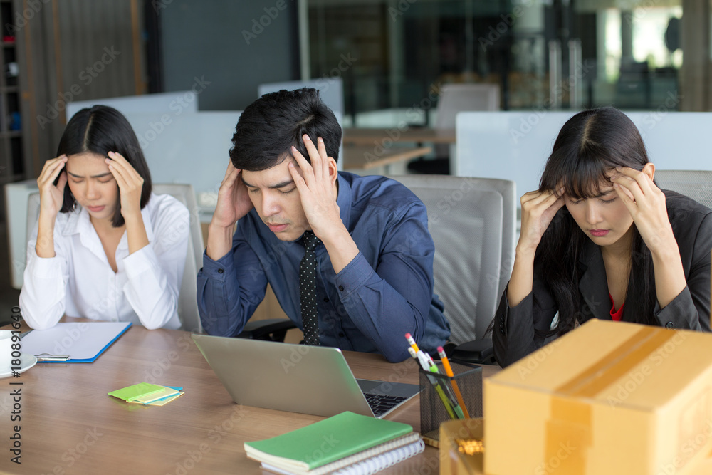 Stress Asian People