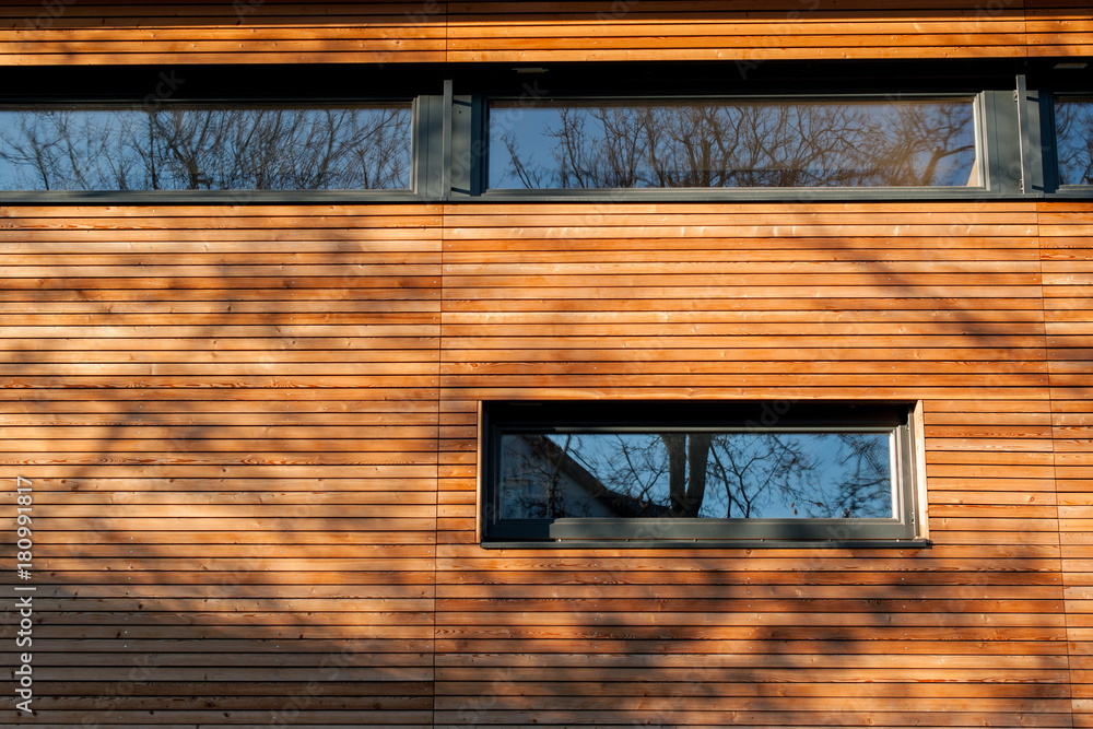 Holzfassade Stock Photo | Adobe Stock