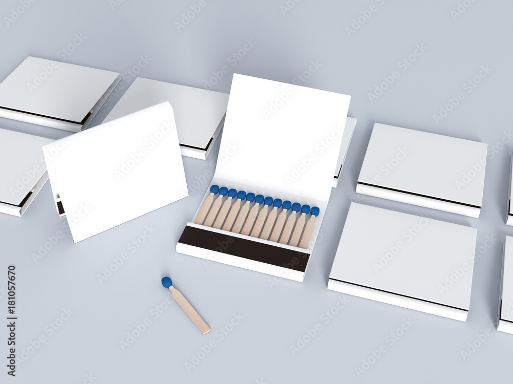 White bank sign mockup on the door handle 3d illustration Stock ...