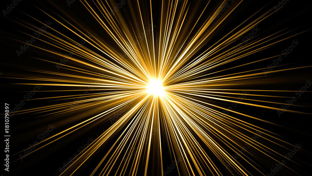 Gold Lights Background
