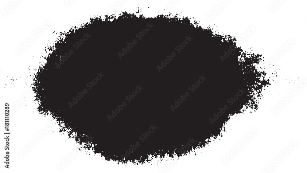 banner black paint watercolor. poster black spot abstract. vintage ...