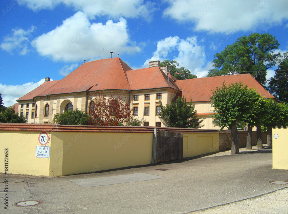 Schloss Wallerstein Stock Photo | Adobe Stock