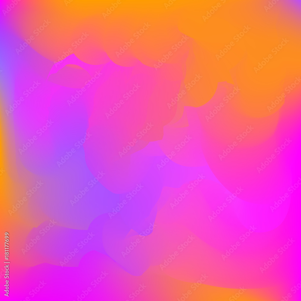 Neon Orange Color Background