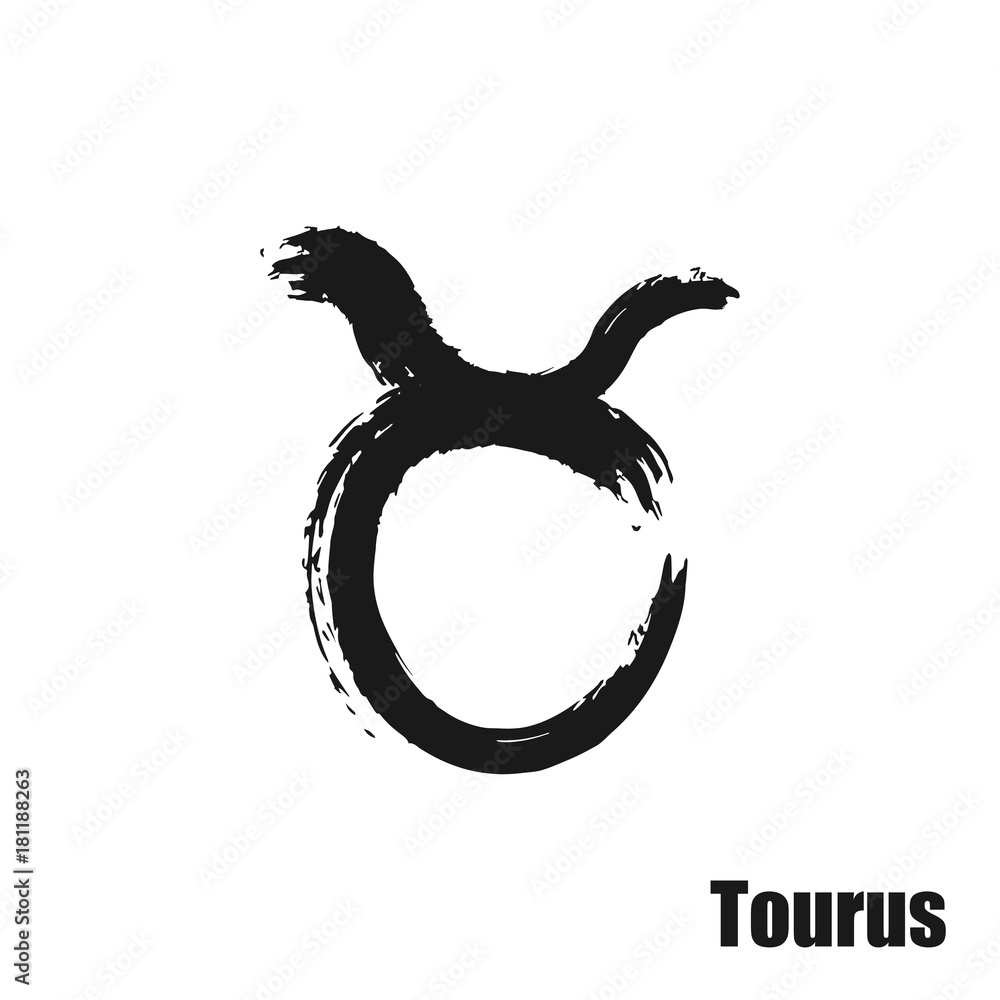 Taurus Symbol Text