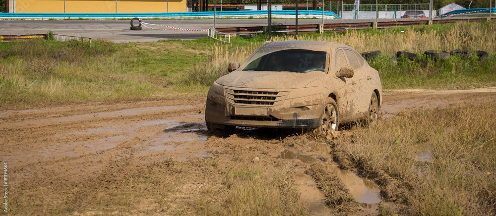 very dirty car Stock Photo | Adobe Stock