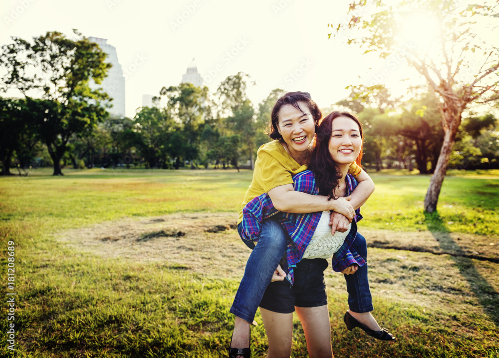 Happy Asian family Stock Photo | Adobe Stock