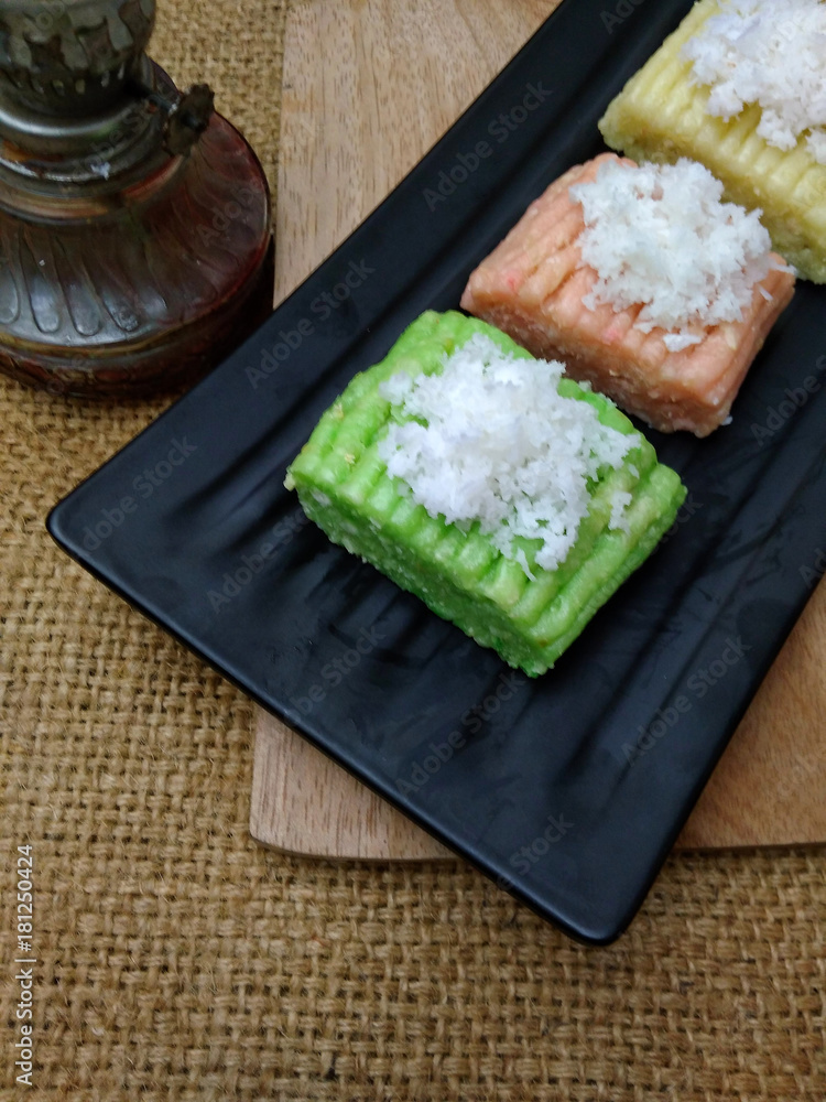 Foto de Getuk, Indonesia Traditional Snack Food, made from Steamed ...