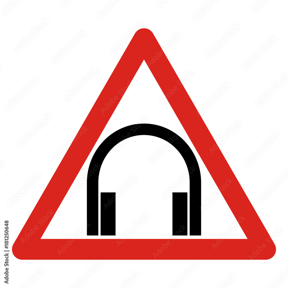 Headphone wearing sign illustration. Stock Vector | Adobe Stock