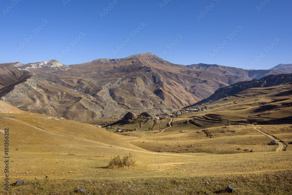 Stockfoto Azerbaijan, Greater Caucasus, near Khinalug ( Xinaliq ...