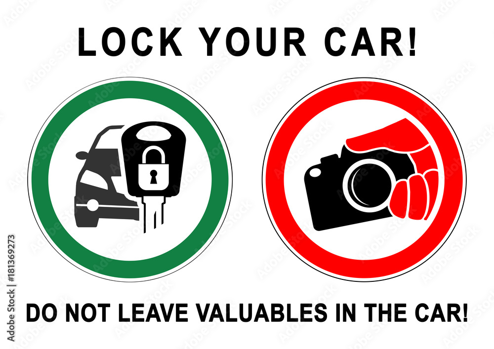 psn15 ParkingSignNew psn - ks243 estate sign - note: close your car ...