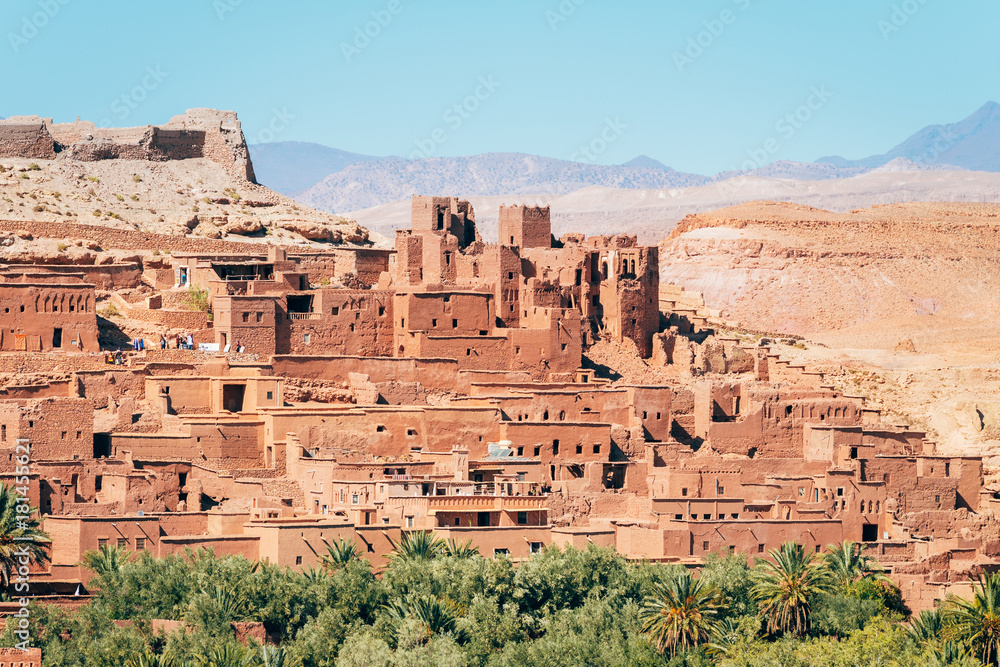 amazing ouarzazate kasbah fortification, morocco Stock Photo | Adobe Stock