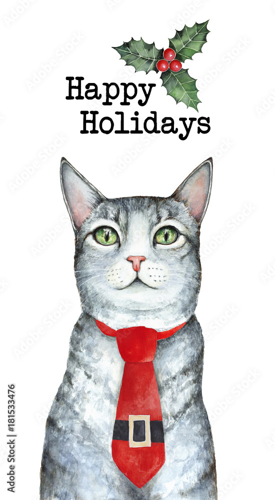 Holly Leaf Cat