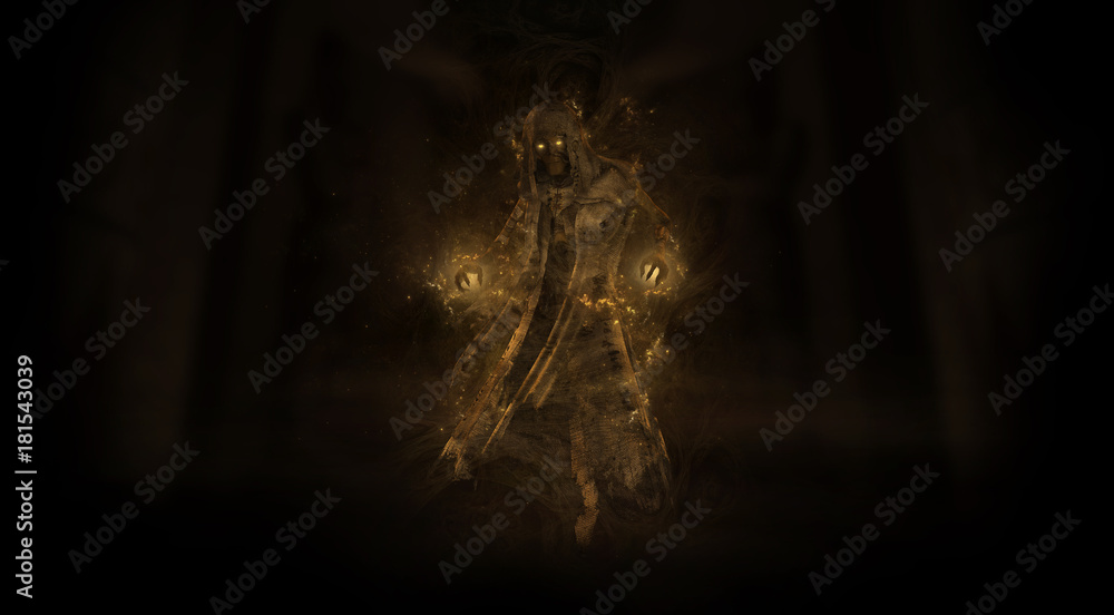 ghost ghoul character Stock Illustration | Adobe Stock