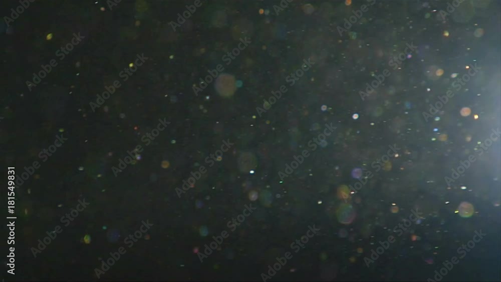 Close up, dust particles float near film projector Stock Video | Adobe ...