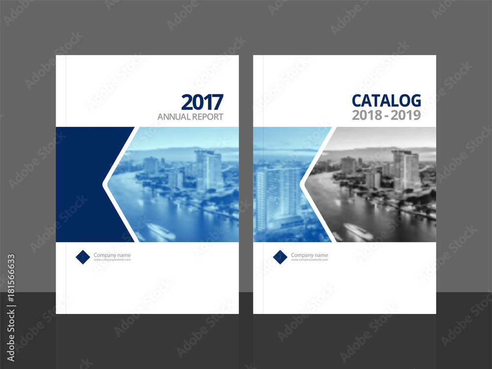 Corporate cover design for annual report and business catalog, magazine ...