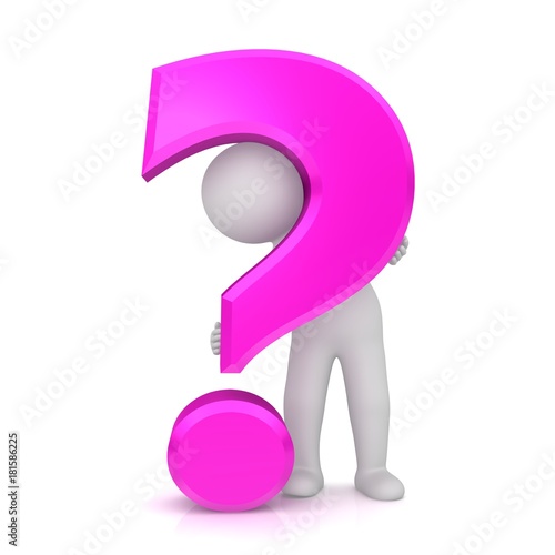 Pink Question Mark Clip Art
