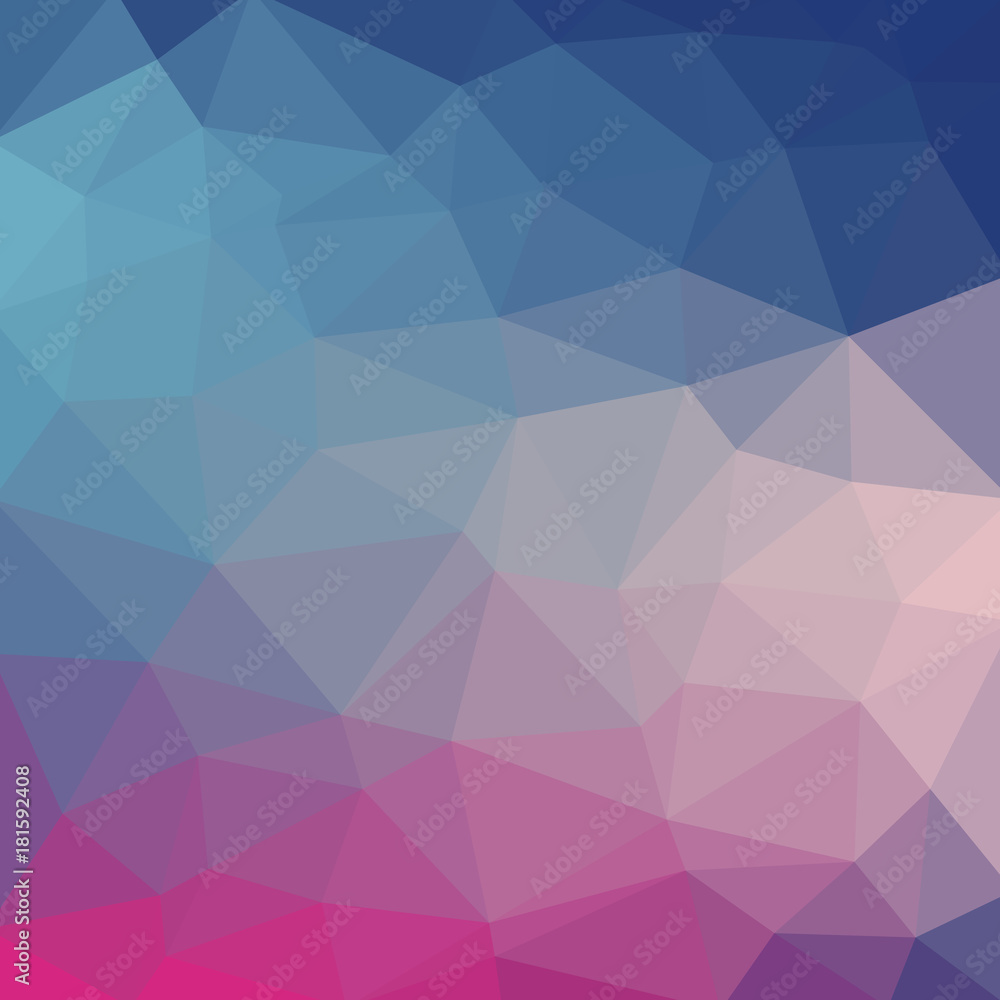 Light Blue Cool Vector Low Poly Crystal Background Polygon Design