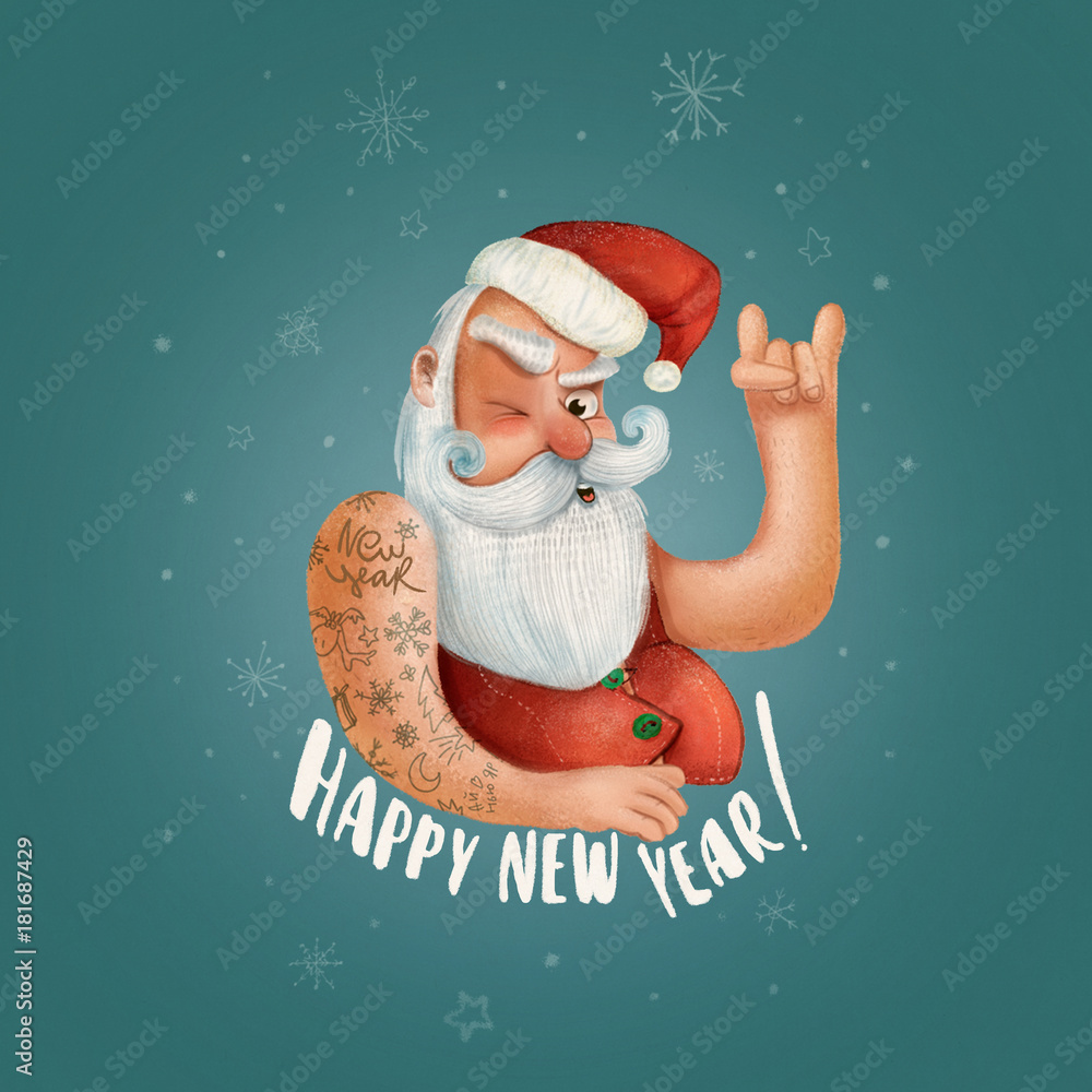 Badder Santa Wallpaper