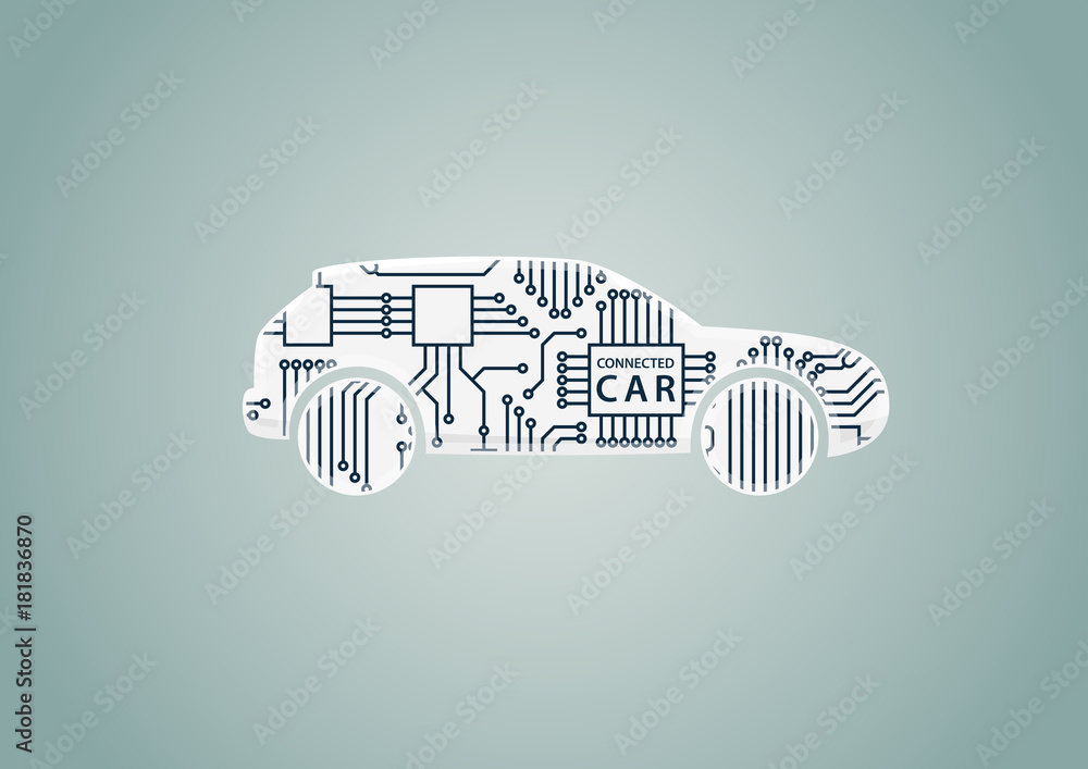 Smart connected car concept as example for digital transformation ...