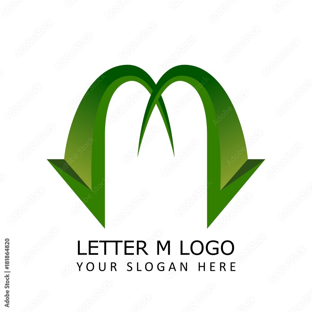 letter m architecture logo Stock Vector | Adobe Stock