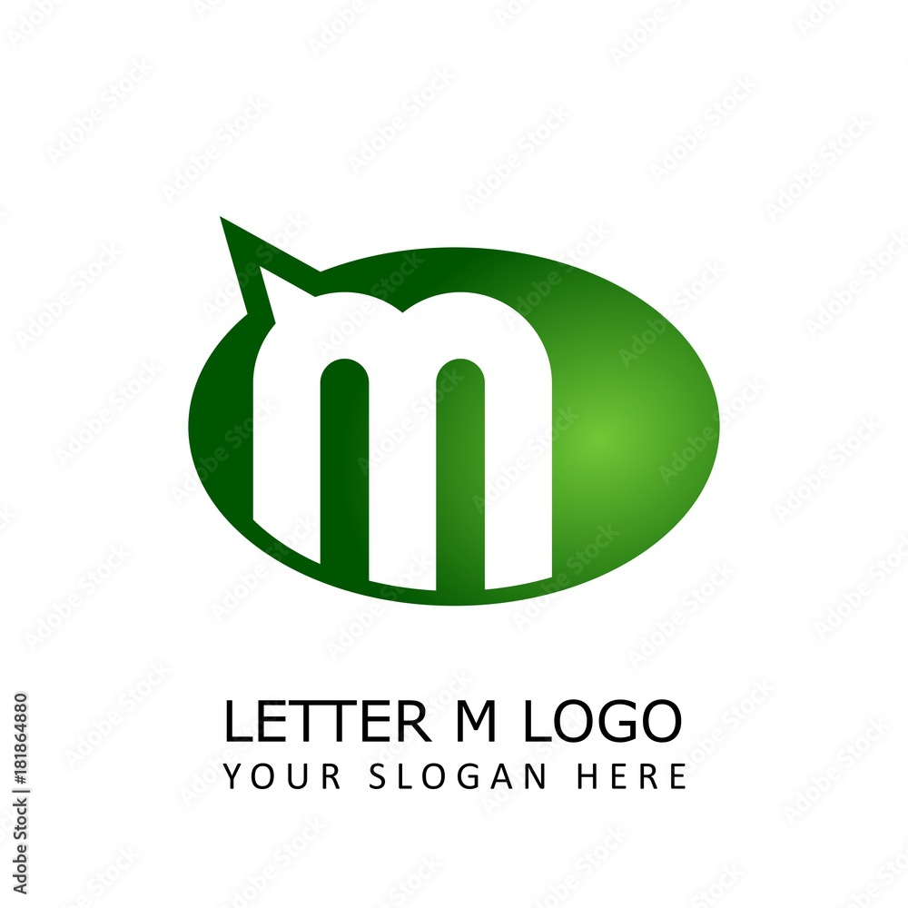 Green Letter M Logos
