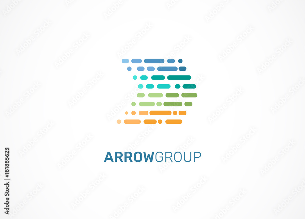 Logo - technology, arrow, tech icon and symbol Stock Vector | Adobe Stock