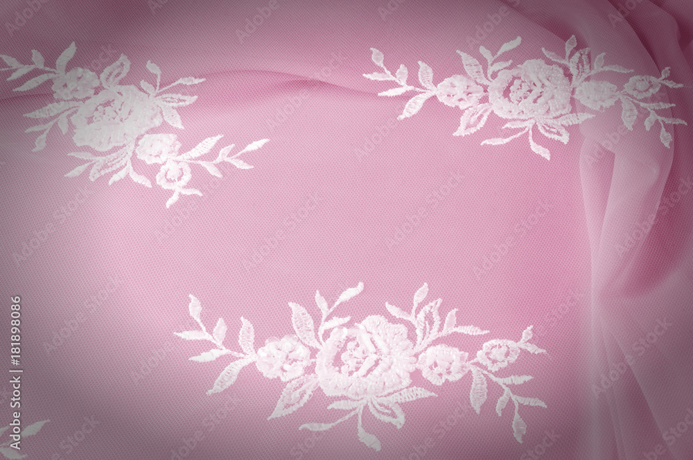 Pink Lace Desktop Wallpaper