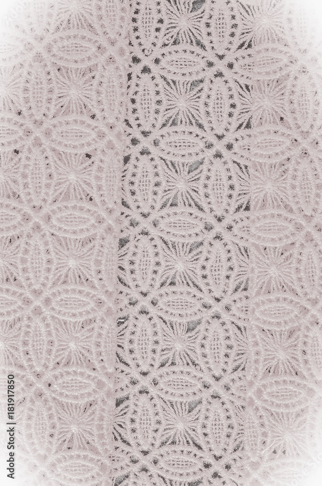 White Wedding Lace Texture