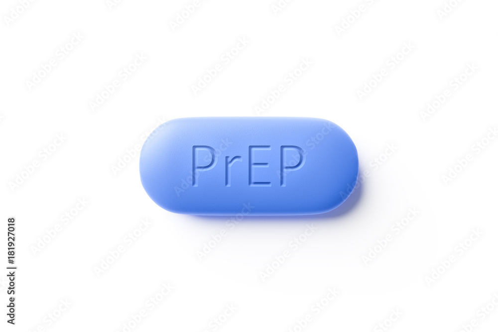 typical PrEP Pill Stock Illustration | Adobe Stock