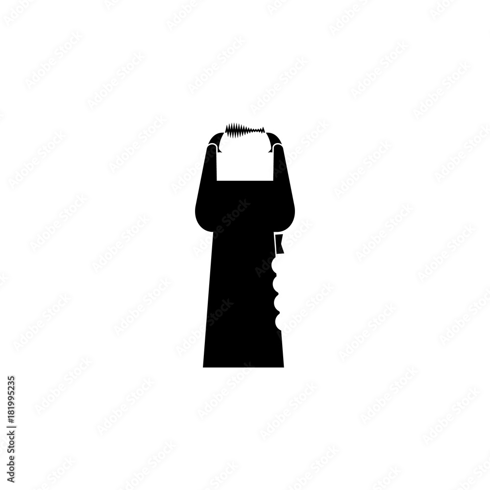 Stun gun icon. Police element icon. Premium quality graphic design ...