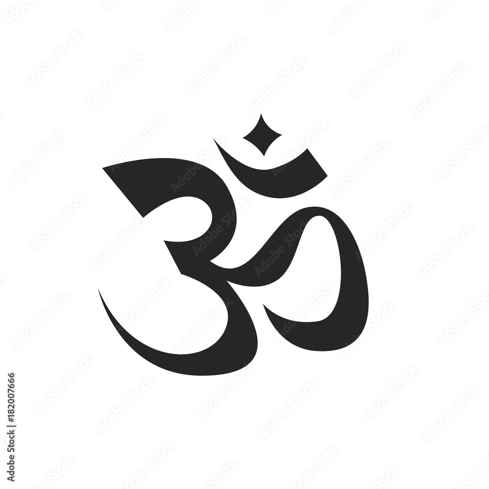 Karma Sign or Symbol Stock Vector | Adobe Stock