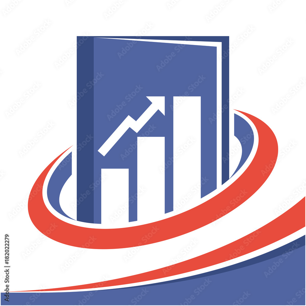 logo icon for bookkeeping business management services Stock Vector ...