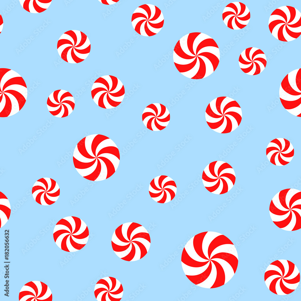 Blue Peppermint Candy