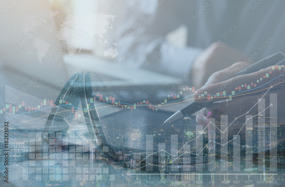 Stock market analysis Stock Photo | Adobe Stock