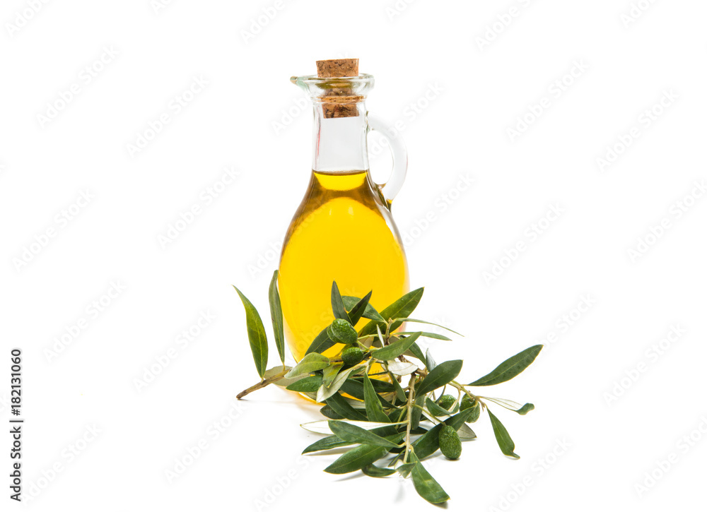 olive oil isolated Stock Photo | Adobe Stock