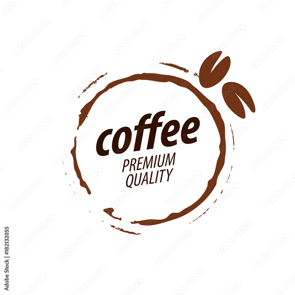 vector logo for coffee Stock Vector | Adobe Stock