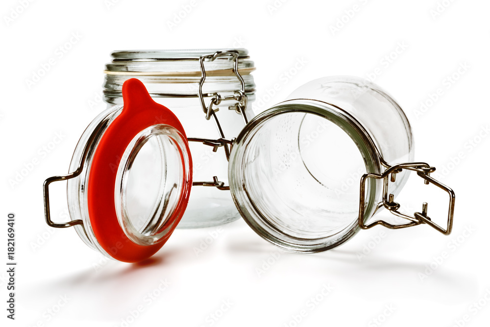Glass jar Stock Photo | Adobe Stock